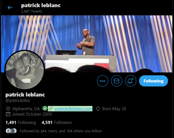 Data God Patrick Leblanc