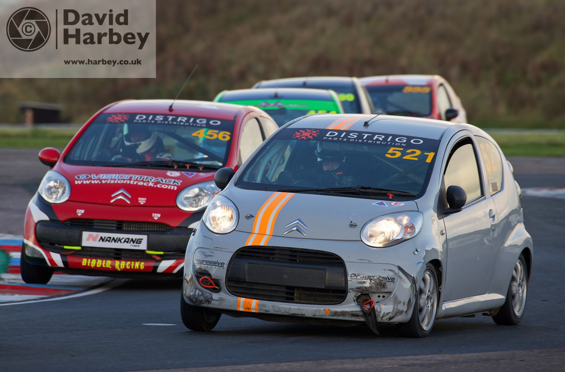 Citroen C1 endurance racing at Thruxton