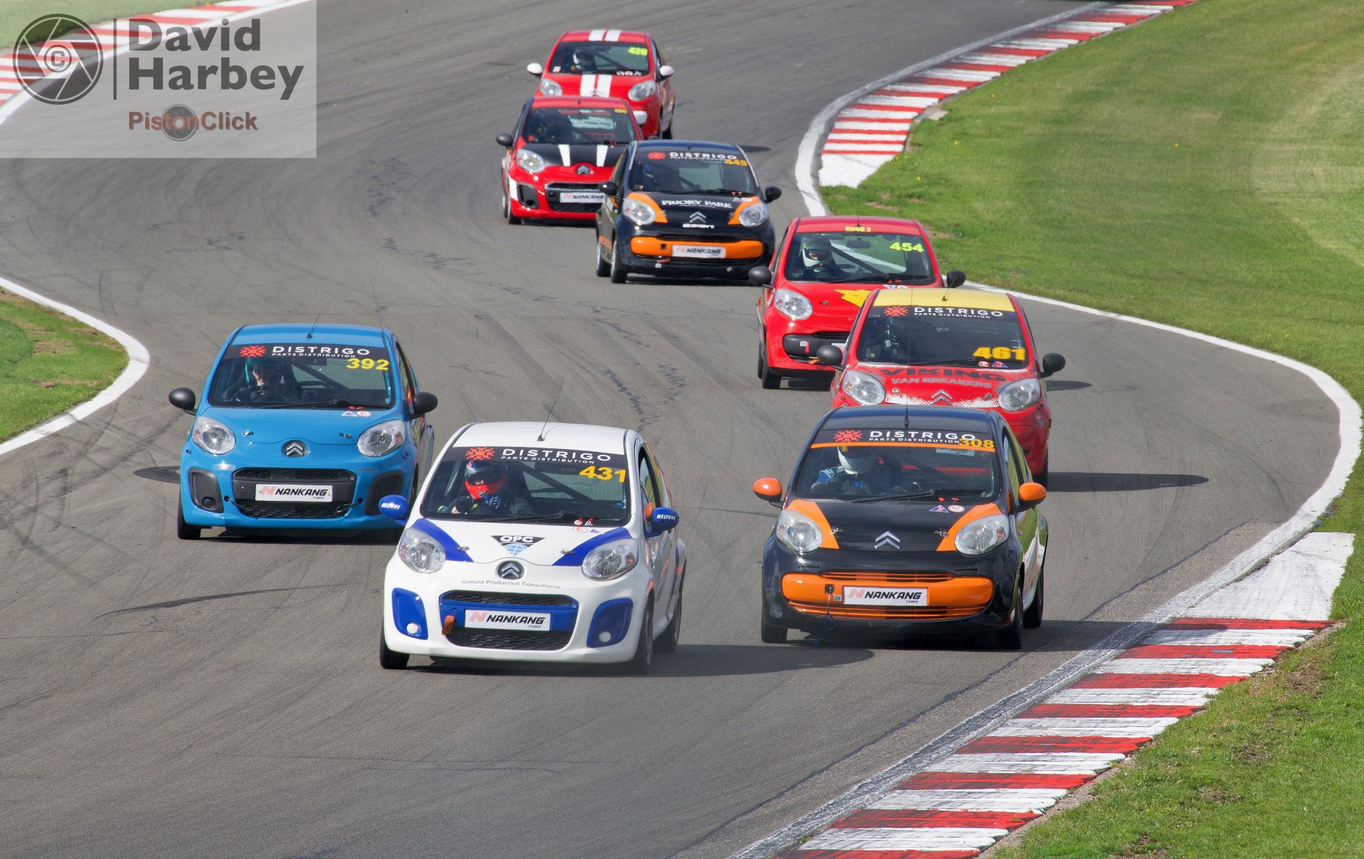 British Truck Racing and Citroen C1 Series from Donington Park
