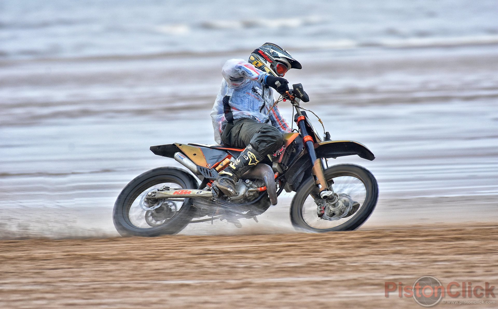 Photo guide to Motor Cycle Sand Racing at Mablethorpe.