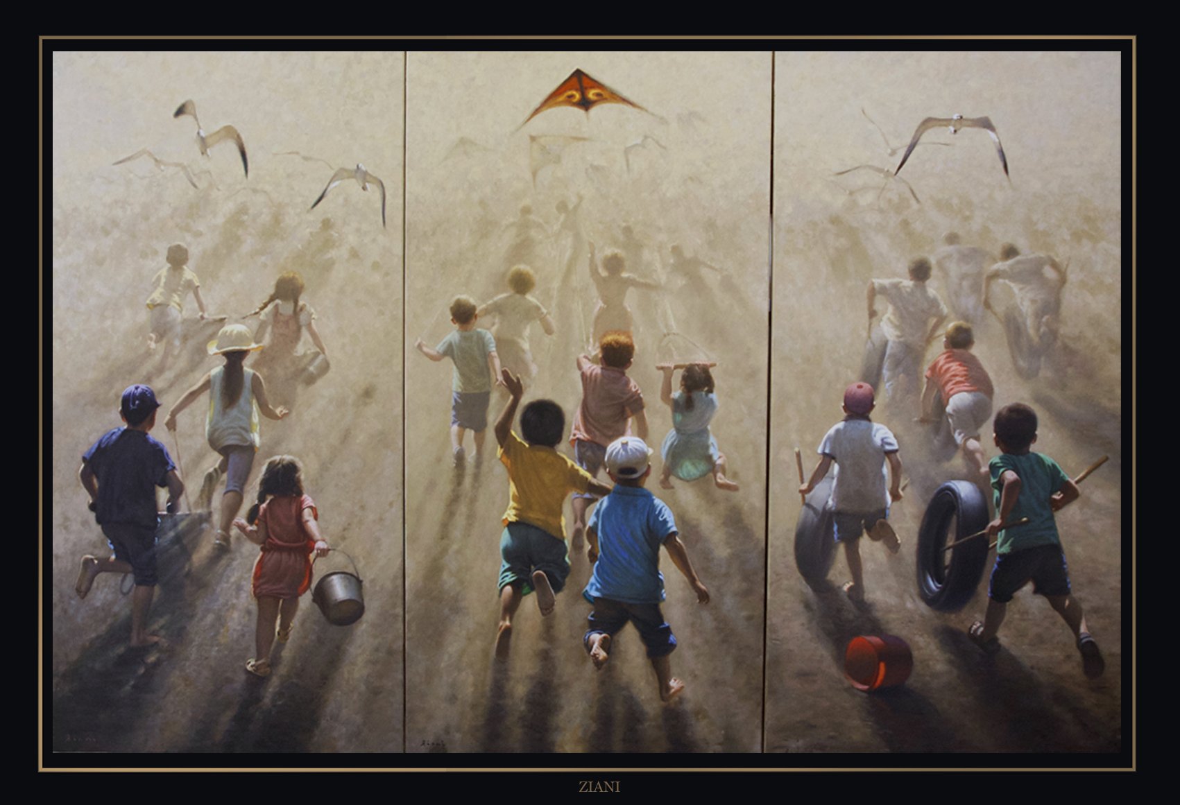 Hocine Ziani, galerie peintures, nouvelles, anciennes