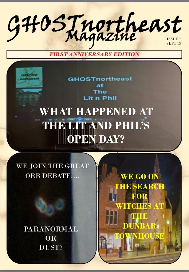 Magazine - Ghost hunts in Newcastle and the North of England