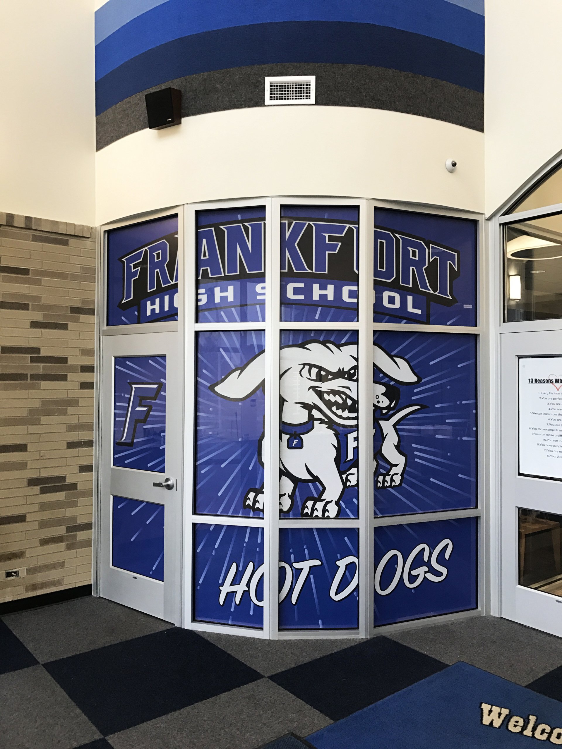 Window Graphics Energy Savings Security Building Enhancement