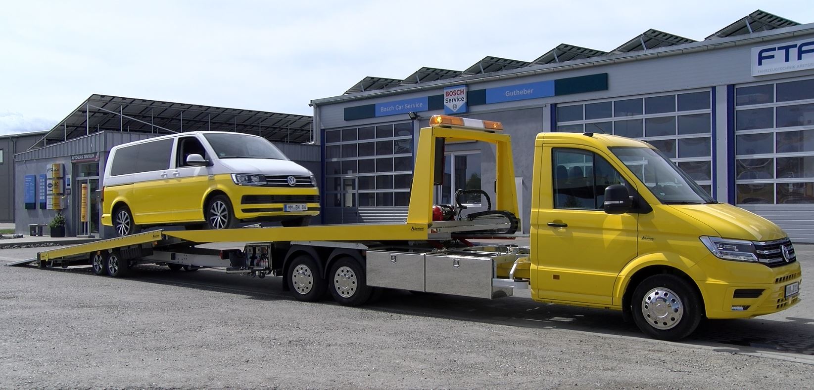 Der Crafter Abschleppwagen