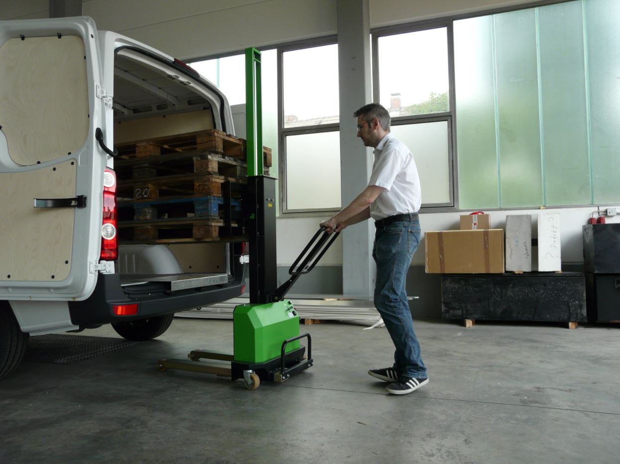 Mitnahmestapler für Kastenwagen