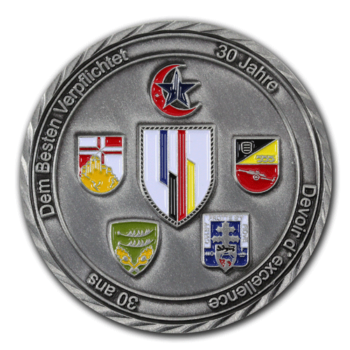 Münzen, Taler, Coin, Challenge Coin, Commander's Coin geprägt in 2D/3D
