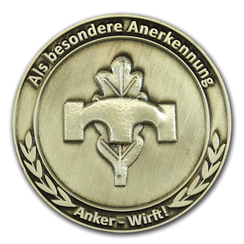 Münzen, Taler, Coin, Challenge Coin, Commander's Coin geprägt in 2D/3D