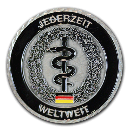 Münzen, Taler, Coin, Challenge Coin, Commander's Coin geprägt in 2D/3D