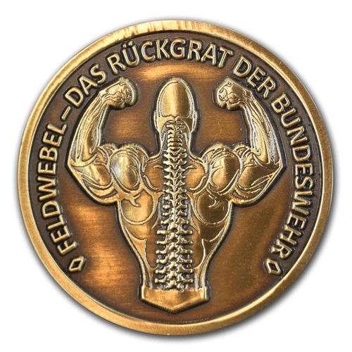 Münzen, Taler, Coin, Challenge Coin, Commander's Coin geprägt in 2D/3D