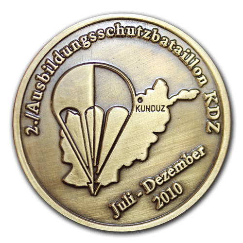 Münzen, Taler, Coin, Challenge Coin, Commander's Coin geprägt in 2D/3D