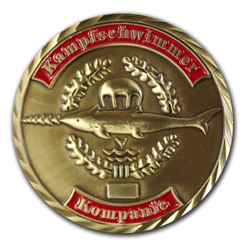 Münzen, Taler, Coin, Challenge Coin, Commander's Coin geprägt in 2D/3D