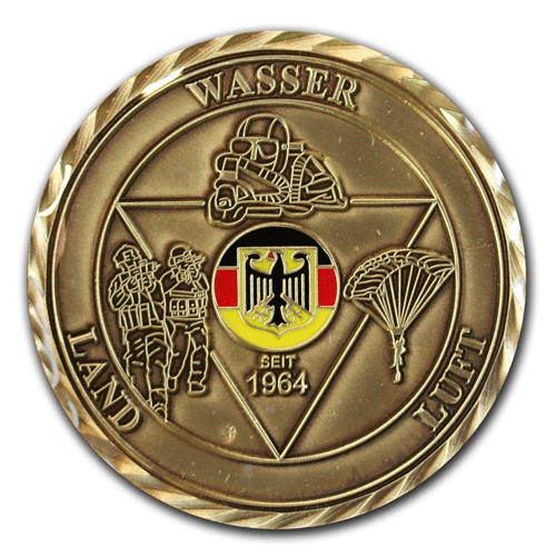 Münzen, Taler, Coin, Challenge Coin, Commander's Coin geprägt in 2D/3D