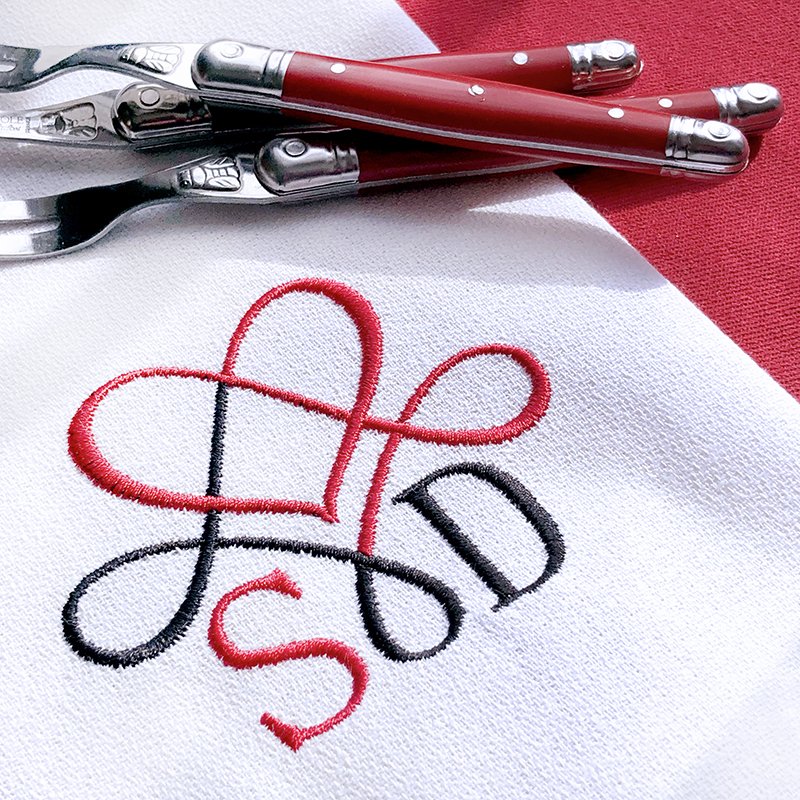 Custom Monograms | Nationwide | Stitchfork Designs