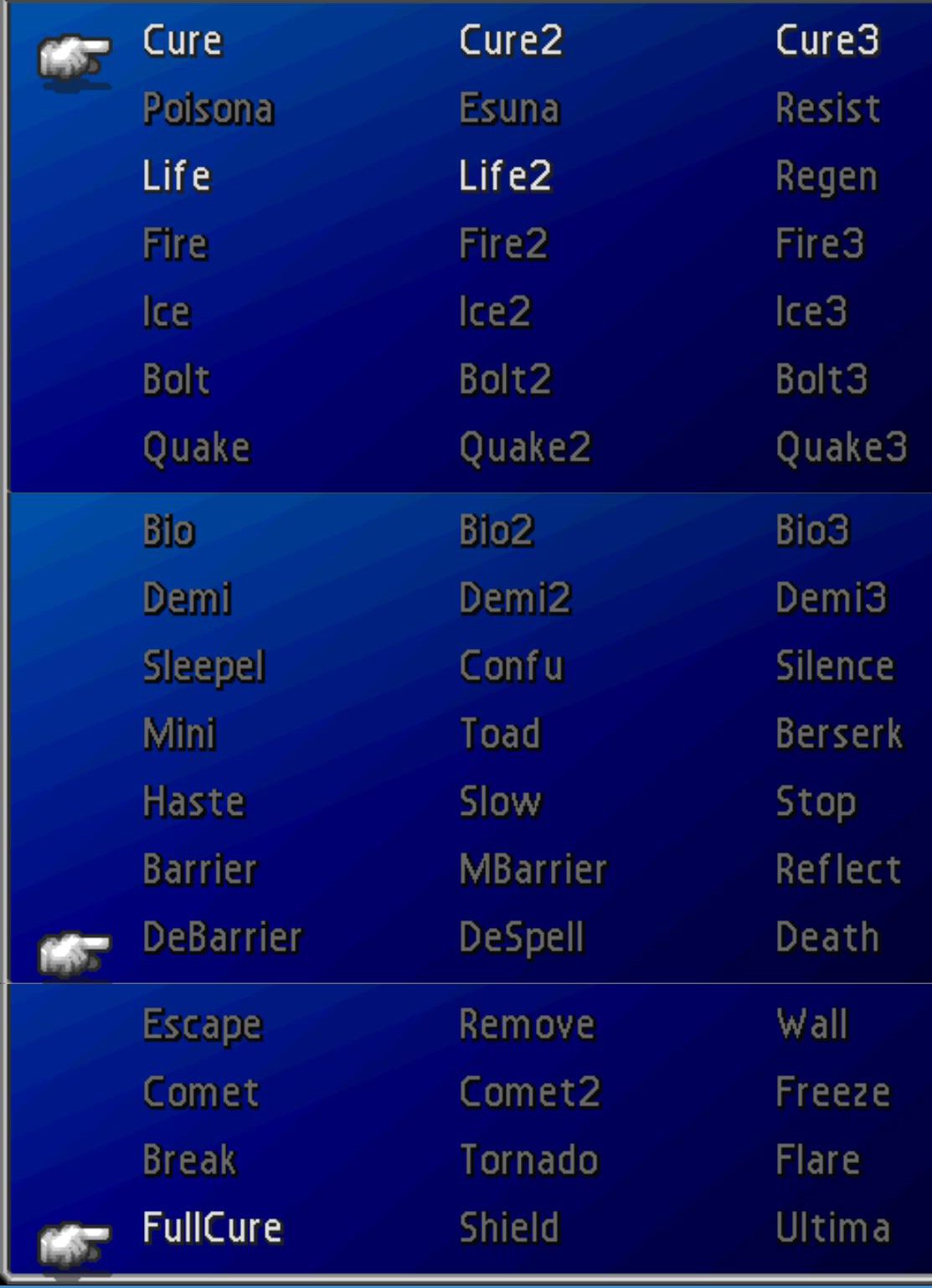 Papastew.co.uk :: Final Fantasy VII :: Master Materia