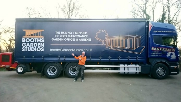 Garden Room supplied in Scotland with Zero Maintenance