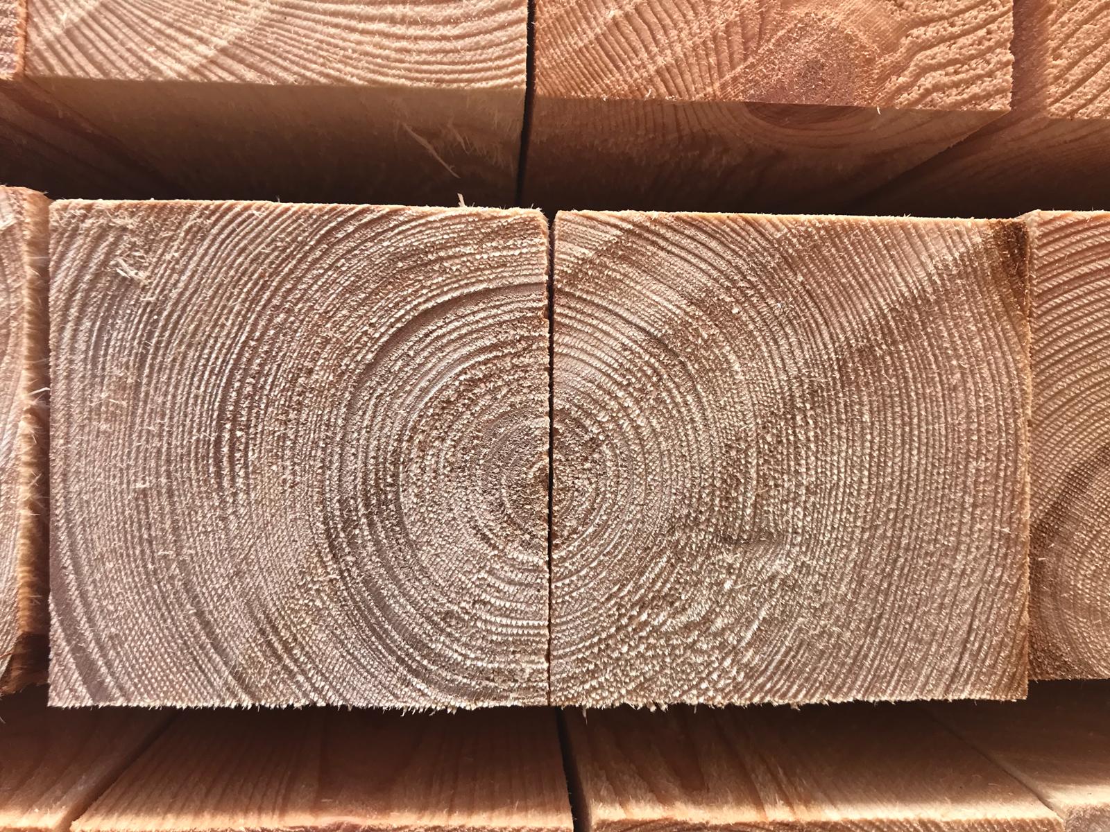 Imco Timber Sleepers Fencing and Machine Rounded Posts or Cundys