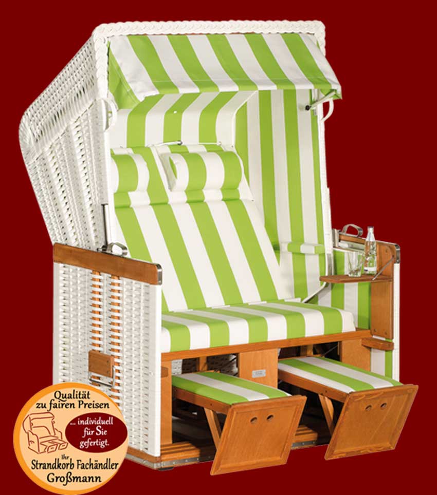 Strandkorb Nordsee-Modell Konsul individuell gefertigt