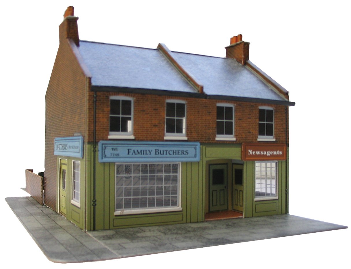 Superquick Model Kits and Papers for scenic scale layouts
