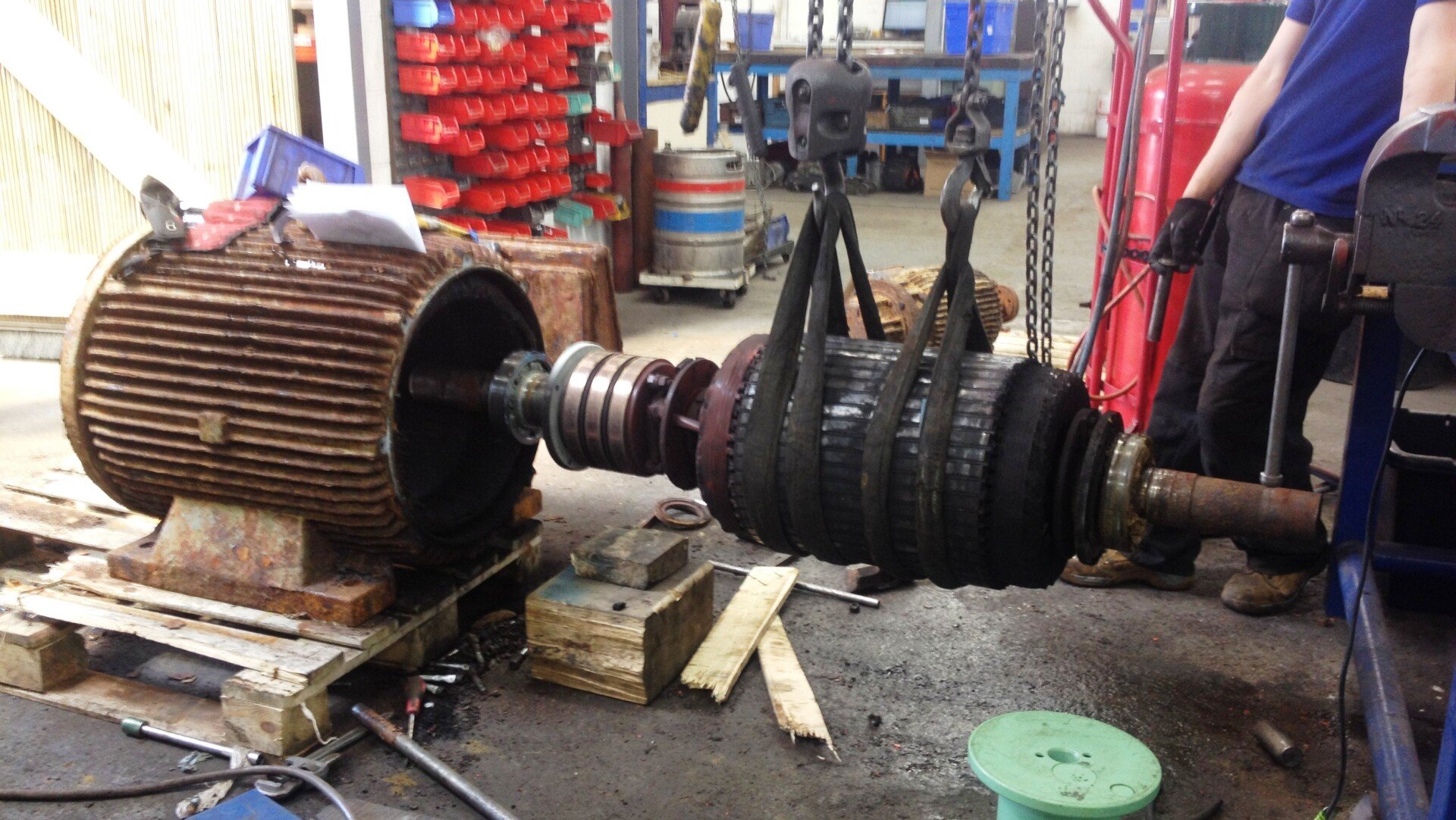 Electric Motor Fan Pump Rewinds and Repairs Hull