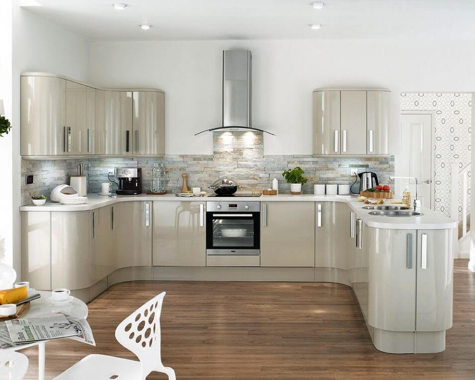 Cocinas en FORMA de U con Ventana en Madrid | Cocieco