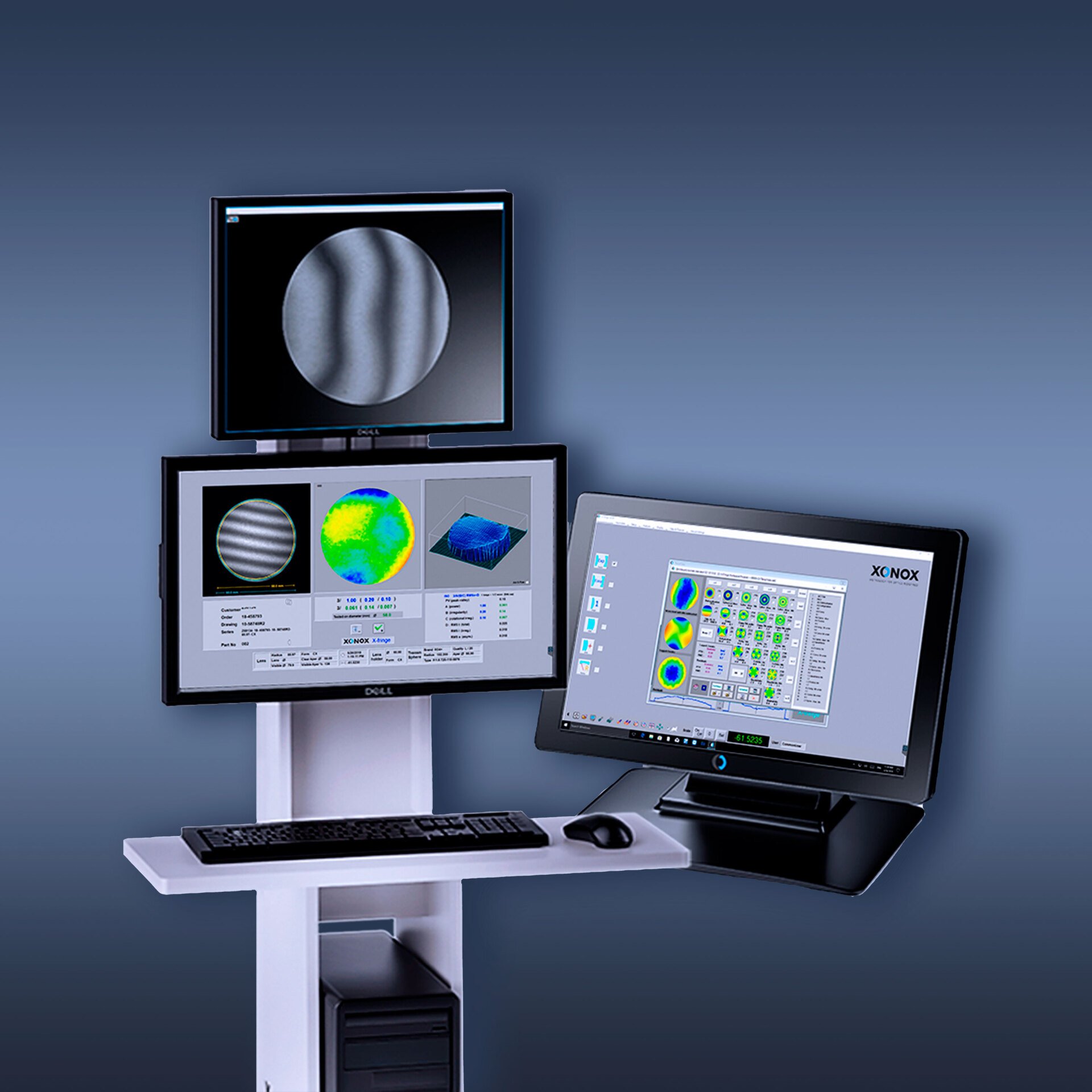Home XONOX GmbH Interferometers, Transmission Spheres, Metrology