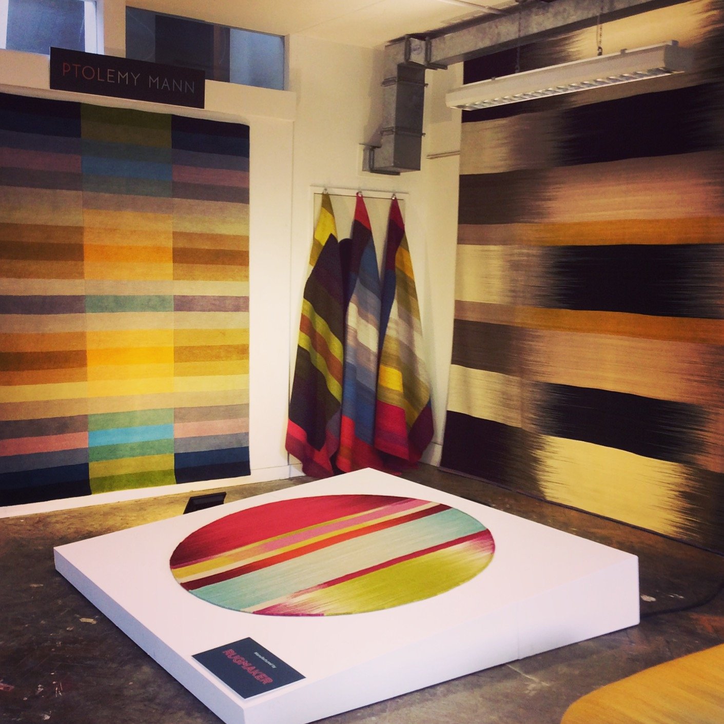 Indian Gelims designed by Ptolemy Mann. Gelim