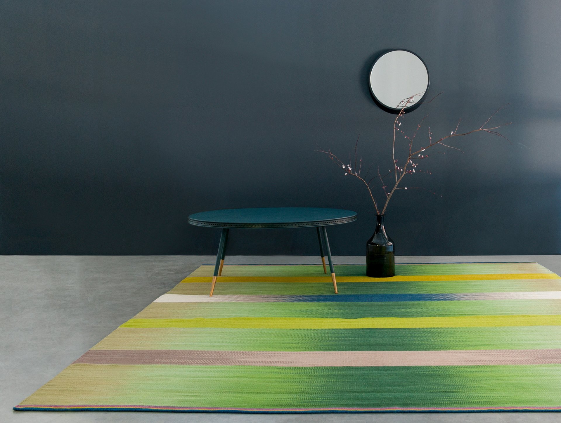 Indian Gelims designed by Ptolemy Mann. Gelim