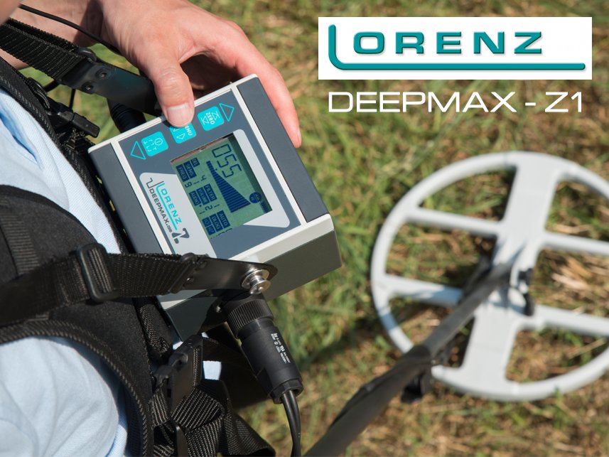 Lorenz Deepmax Z2, Metalldetektor,Schatzsuche,Georadar