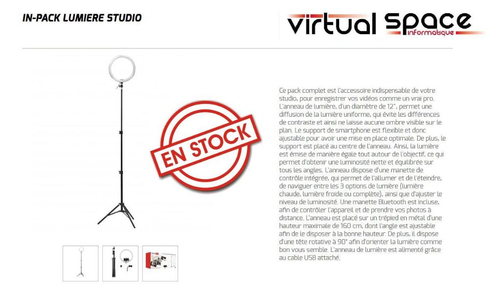 Galerie Photos articles en Promotion