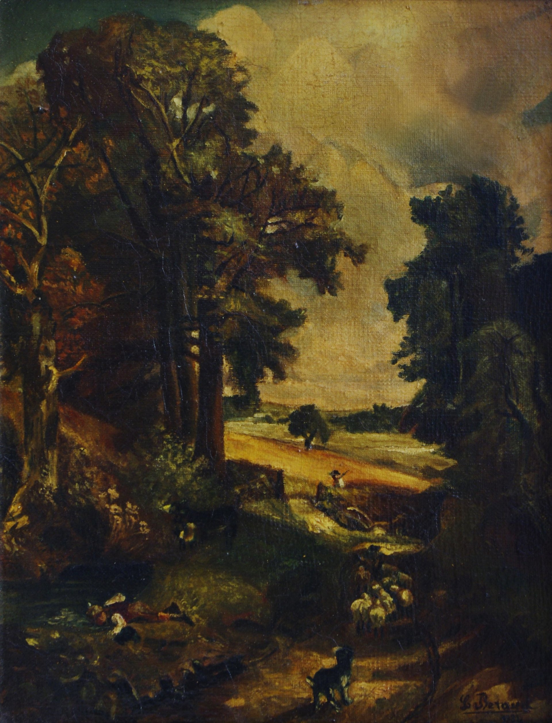 LOUIS BERAUD PEINTRE