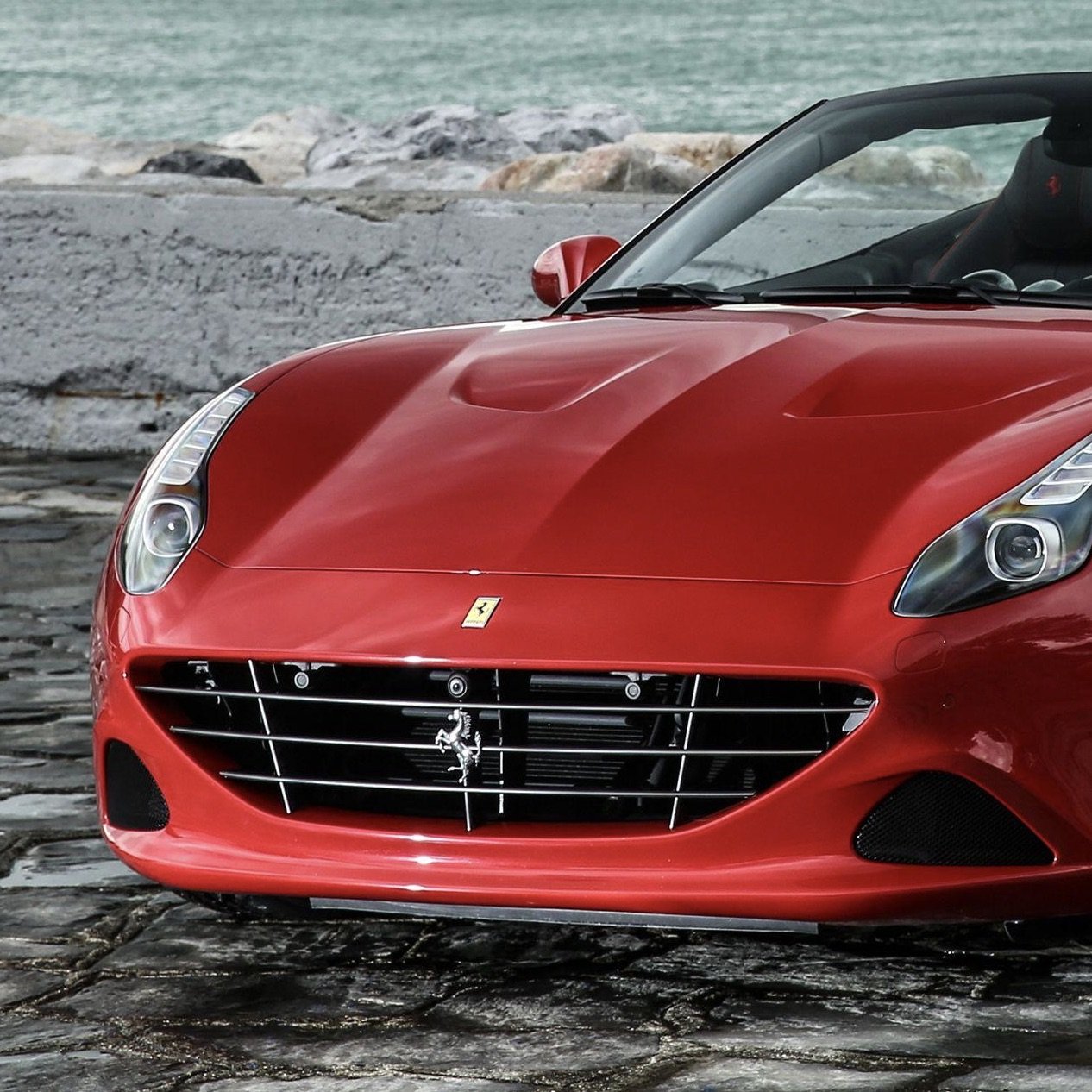 Ferrari no drill license plate mounts , quick release