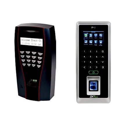 Terminales de control de accesos RFID, huella y reconocimiento facial