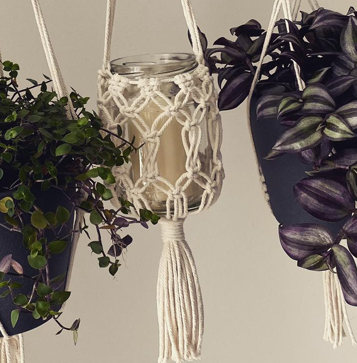 KELLERGEDÖNS – Workshop Makramee Blumenampel