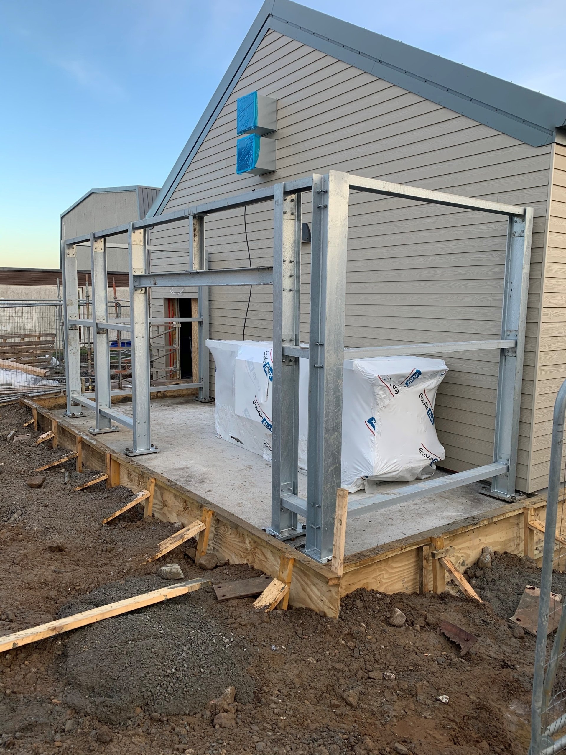 Steel Fabrication / PVC Plastic Handrail Capping - MDK