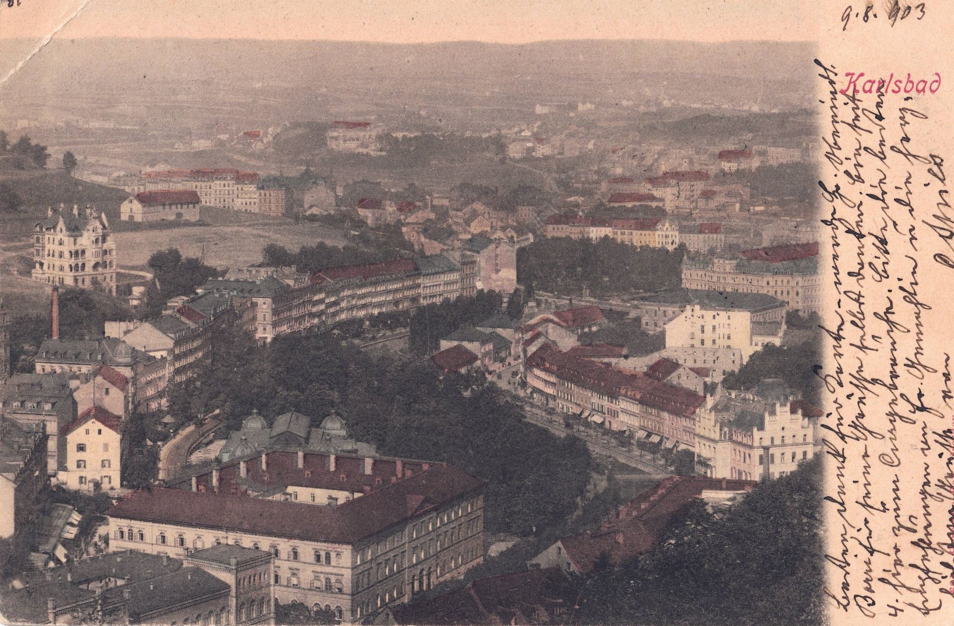 Das alte Karlsbad in Postkarten (ca. 1895-1914)