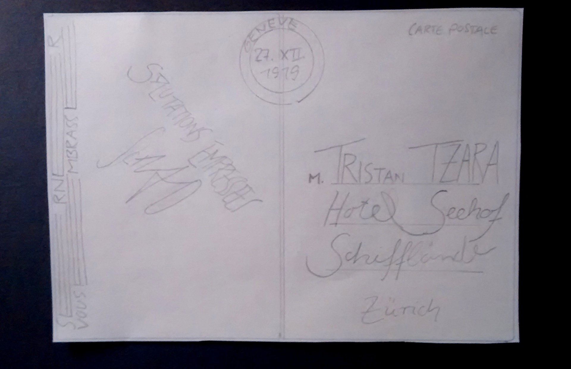 Hanna Rollmann in Paris (Bibl. Doucet, 2014)