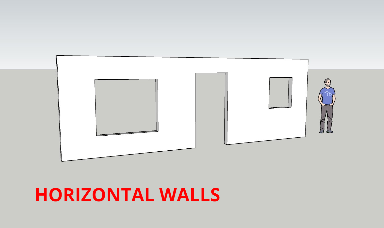 Tiny house prefab walls