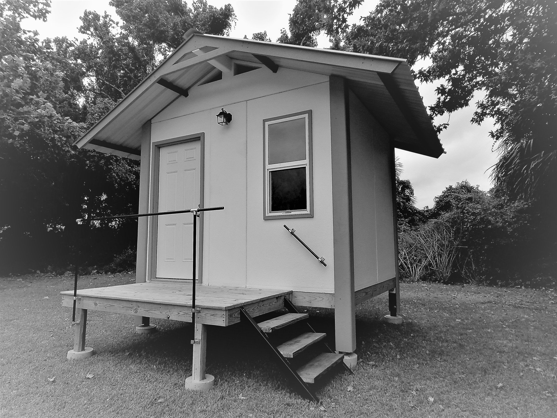 Tiny house prefab walls
