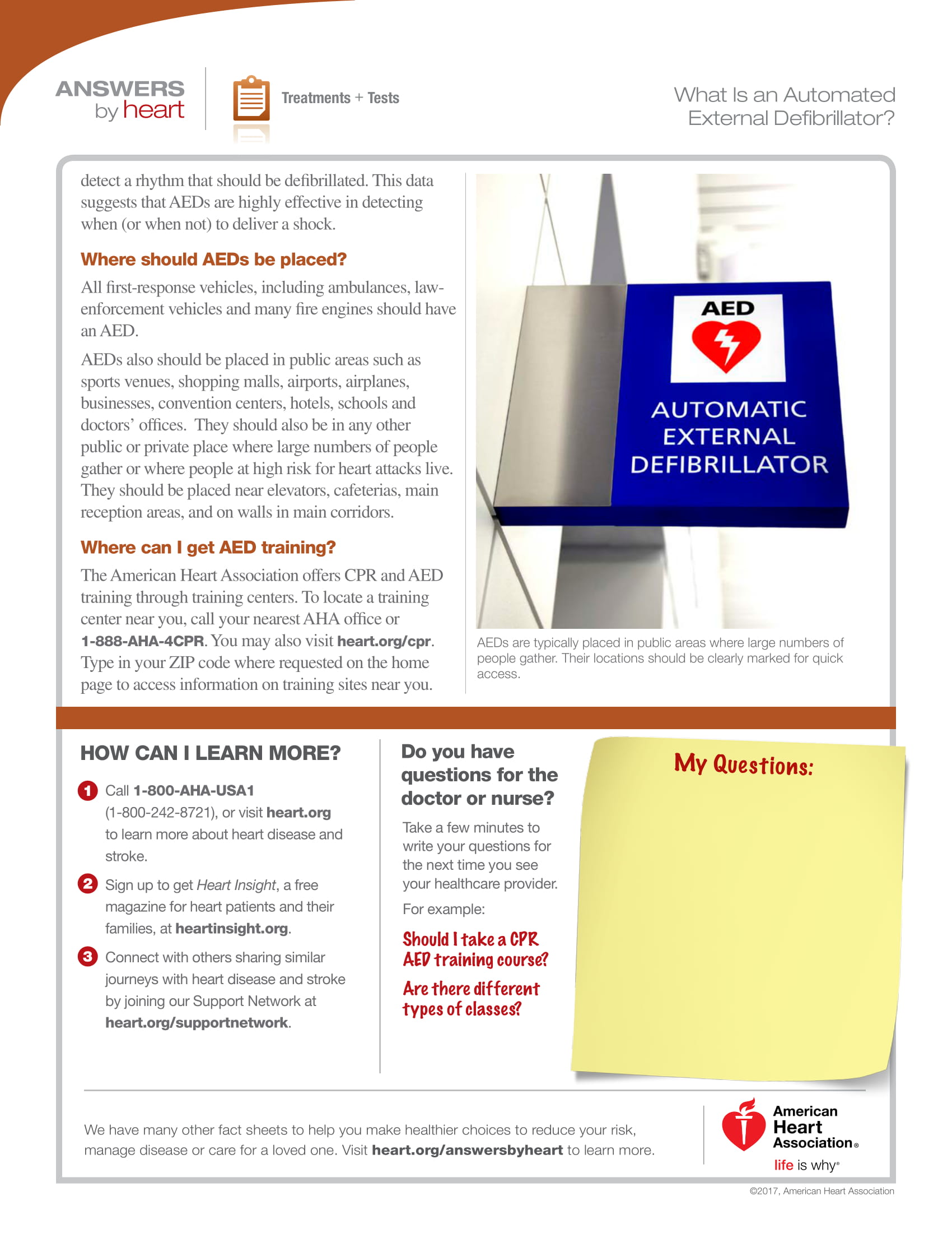 Safety Institute of MD-What is an AED?