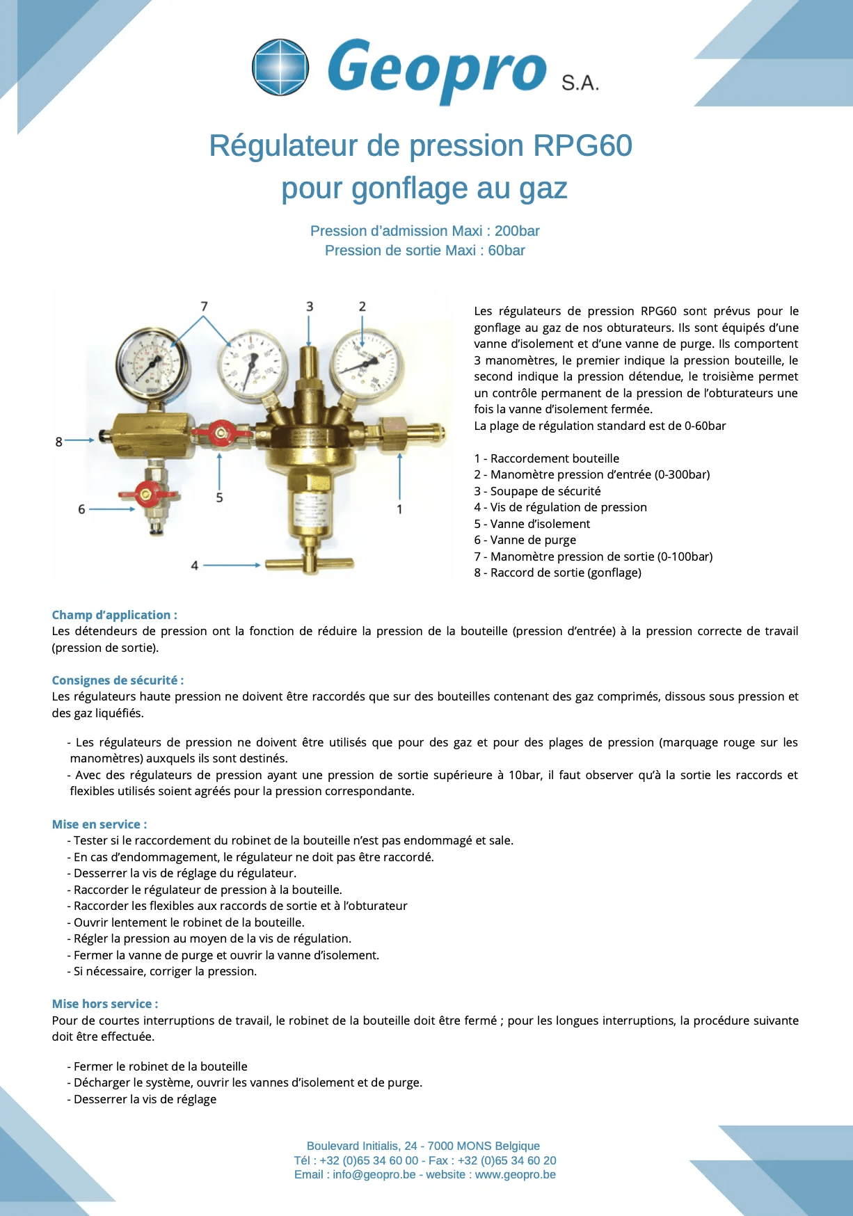 Geopro inflatable packers