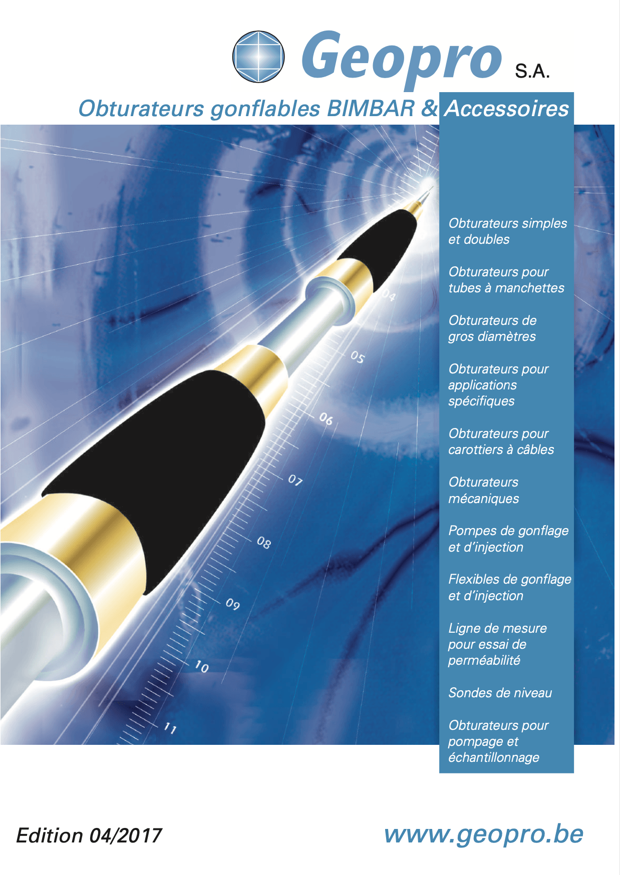 Geopro inflatable packers