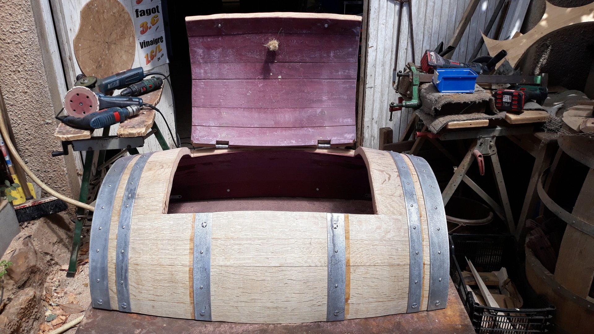 Galerie de cache puits