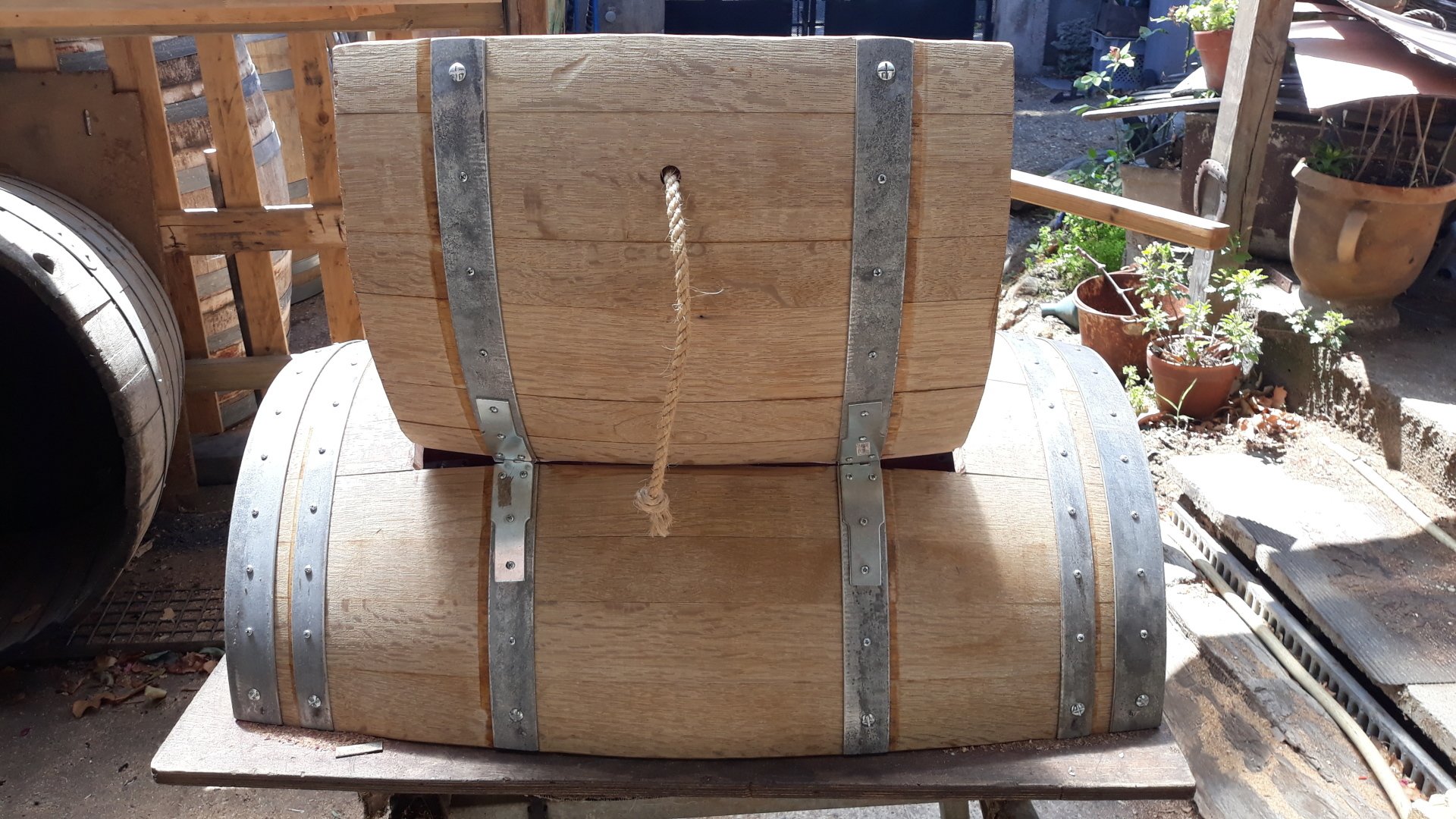 Galerie de cache puits