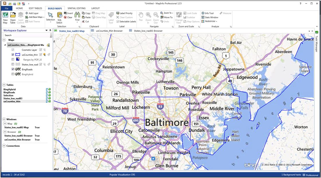 Pelican GeoGraphics - MapInfo Pro