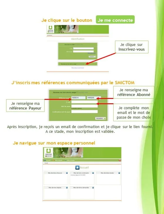 Comment créer mon compte