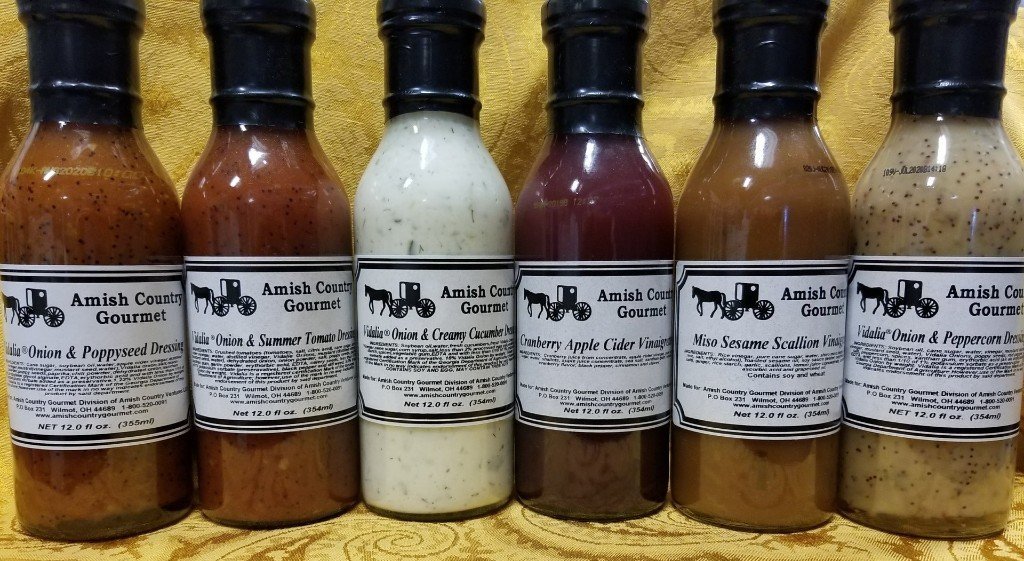 Amish Country Gourmet sauces, jams, salsas pickles...