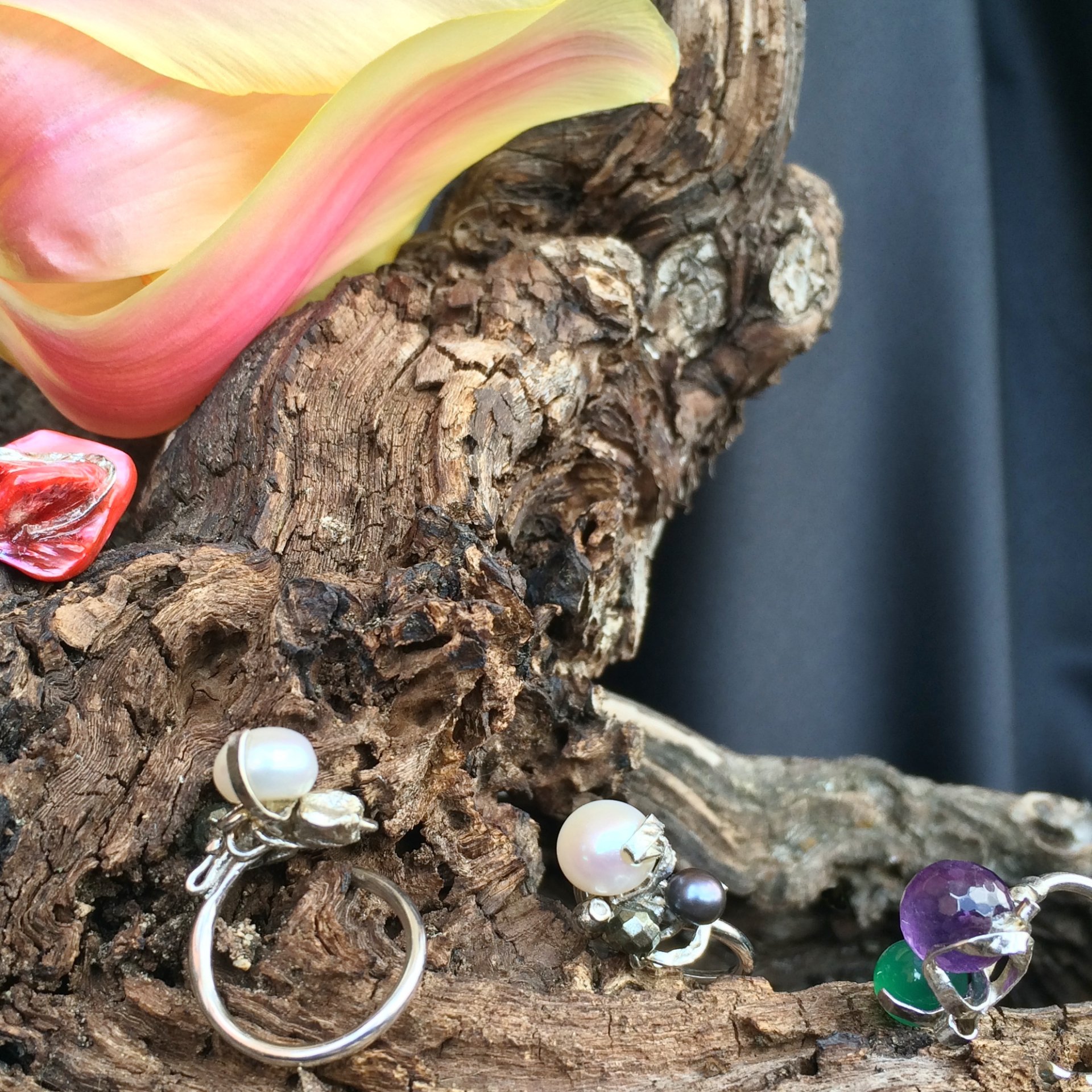 Asensé Diseño - joyas plata, gemas, Swarovski, joyas para los sentidos