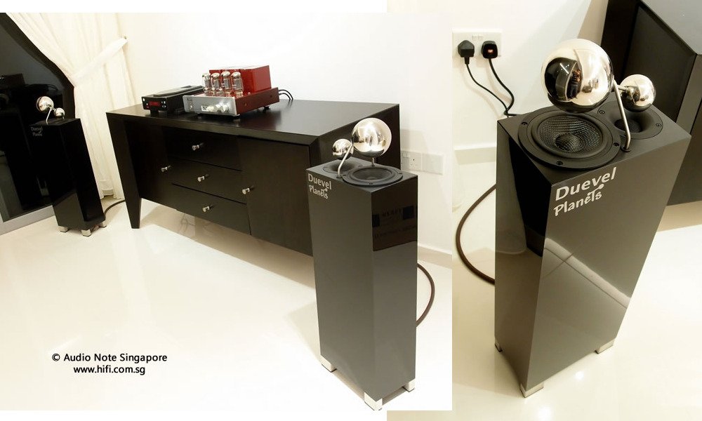 Duevel Planets - omnidirectional highend audio home speaker