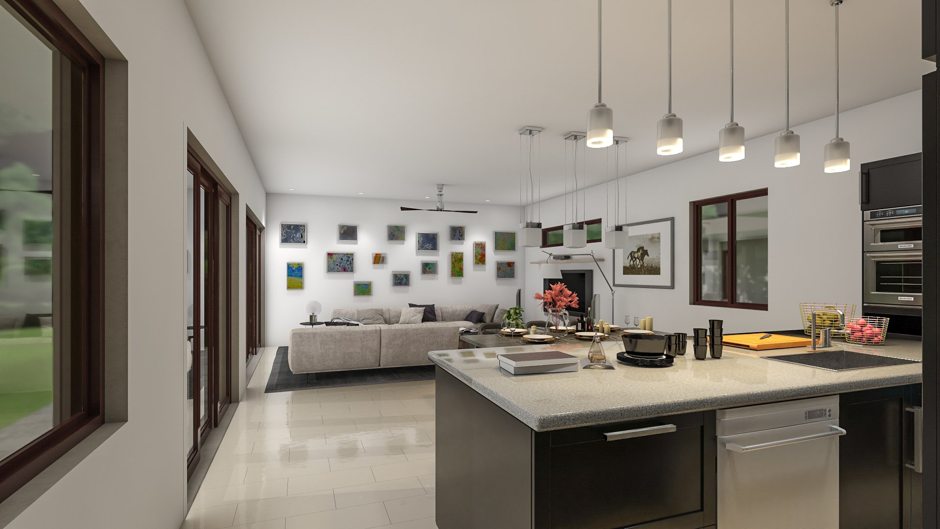 Single Family Homes Project - Interiors