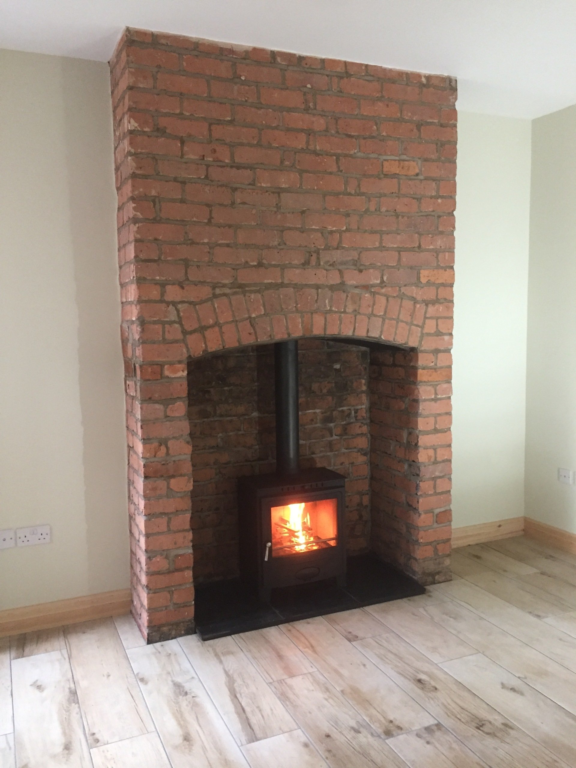 Reinstated Chimney Breast | O'Neill Brickwork & Stove Installations Ltd Reinstated Chimney Breast | O'Neill Brickwork & Stove Installations Ltd